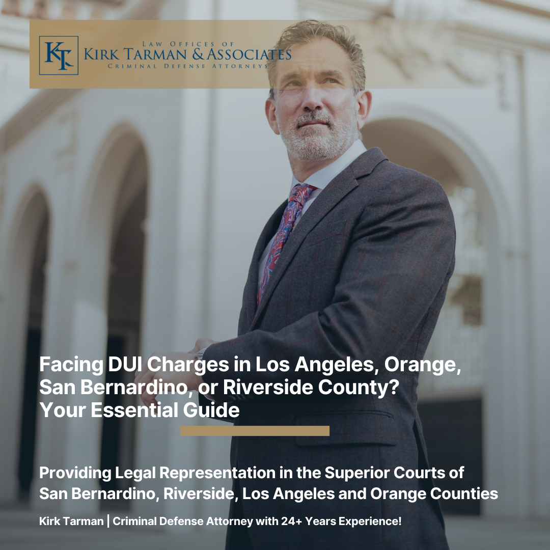 Facing DUI Charges in Rancho Cucamonga? Your Essential Guide